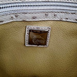 Basta | Bags | Vintage Ostrich Leather Purse Basta Made In Italy | Poshmark